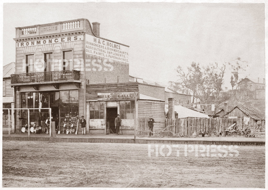 1861 Bendigo - McCrae Street | Historical Images of Bendigo – HotPress ...
