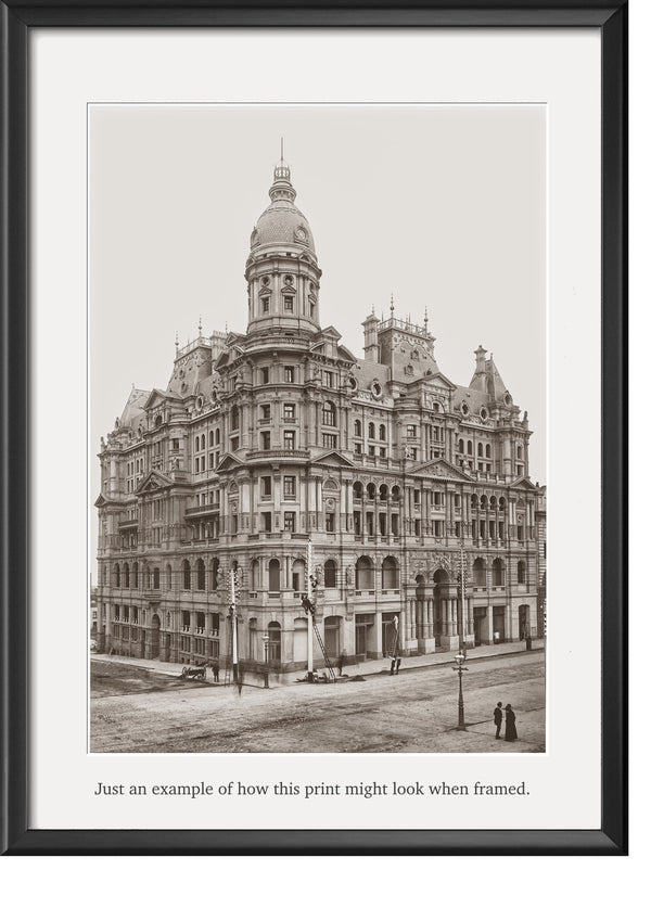 1888 Federal Hotel and Coffee Palace Collins Street | Historical Images ...