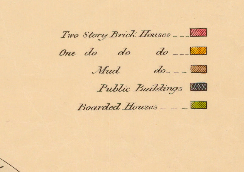 1839 Plan of Melbourne | Historical Images of Melbourne - HotPress