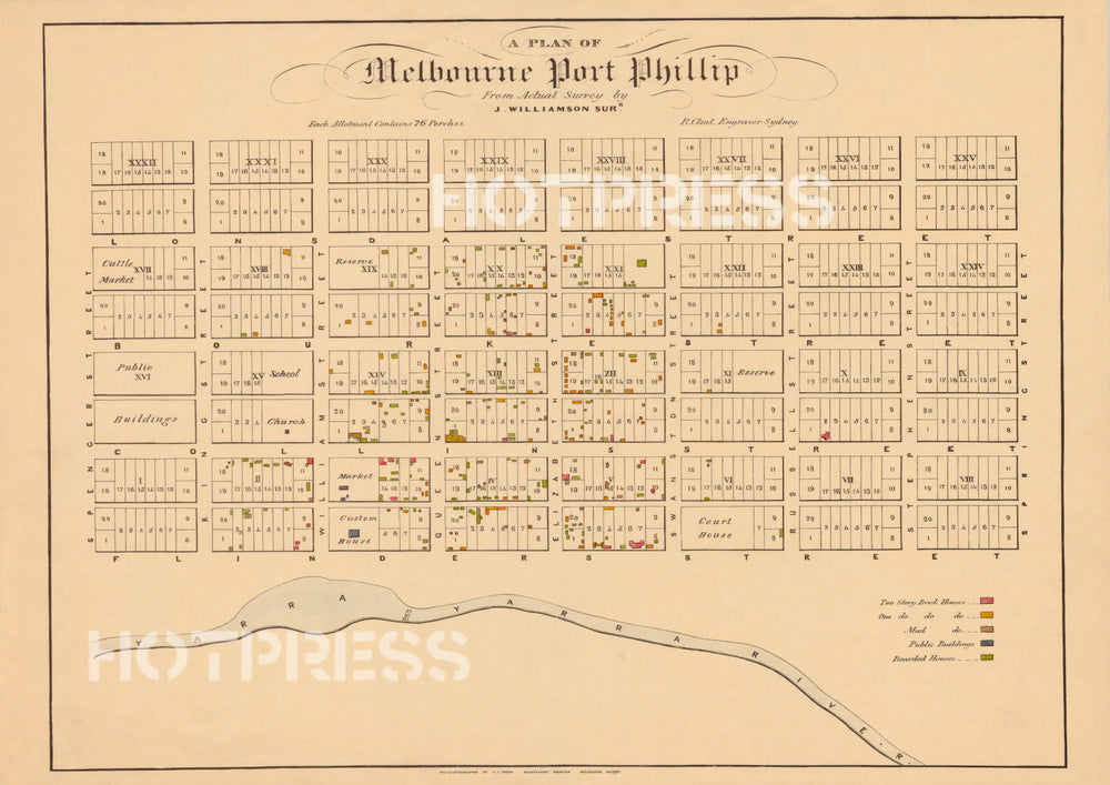 Melbourne Maps - HotPress Images